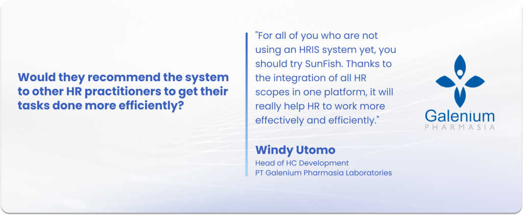 Galenium Pharmasia's HR Transformation with SunFish HRIS