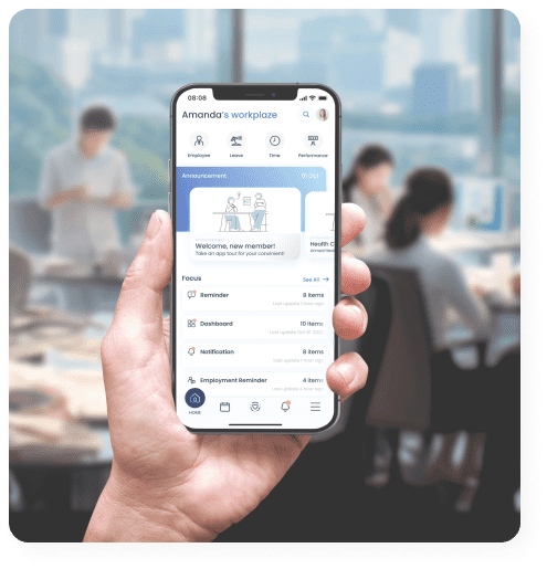 Workplaze UI/UX - Humanica