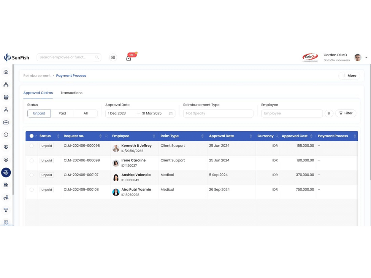 SunFish Benefits Management | Workplaze | Humanica