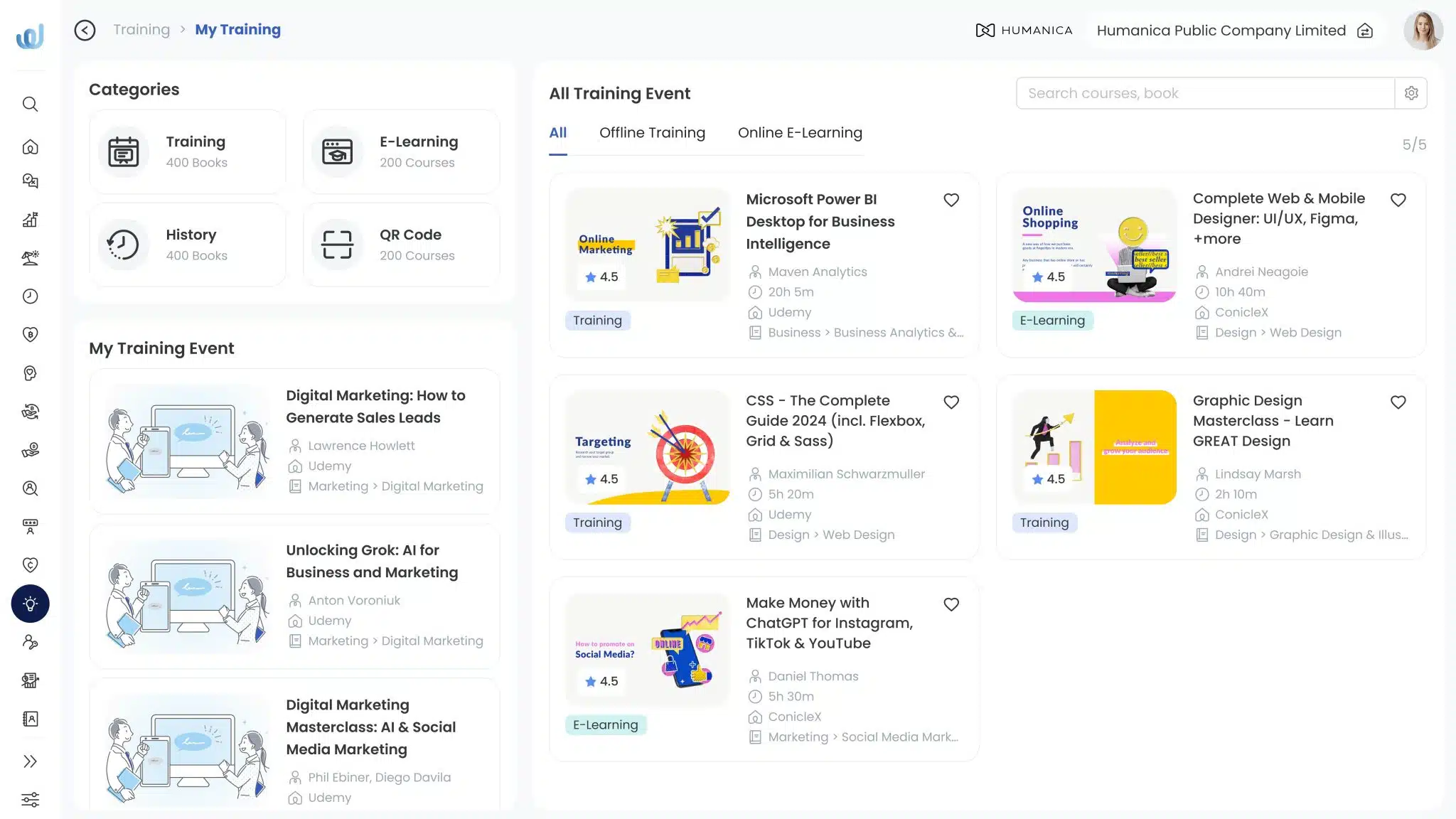 Training Management Software | Talent Development | Workplaze | Humanica
