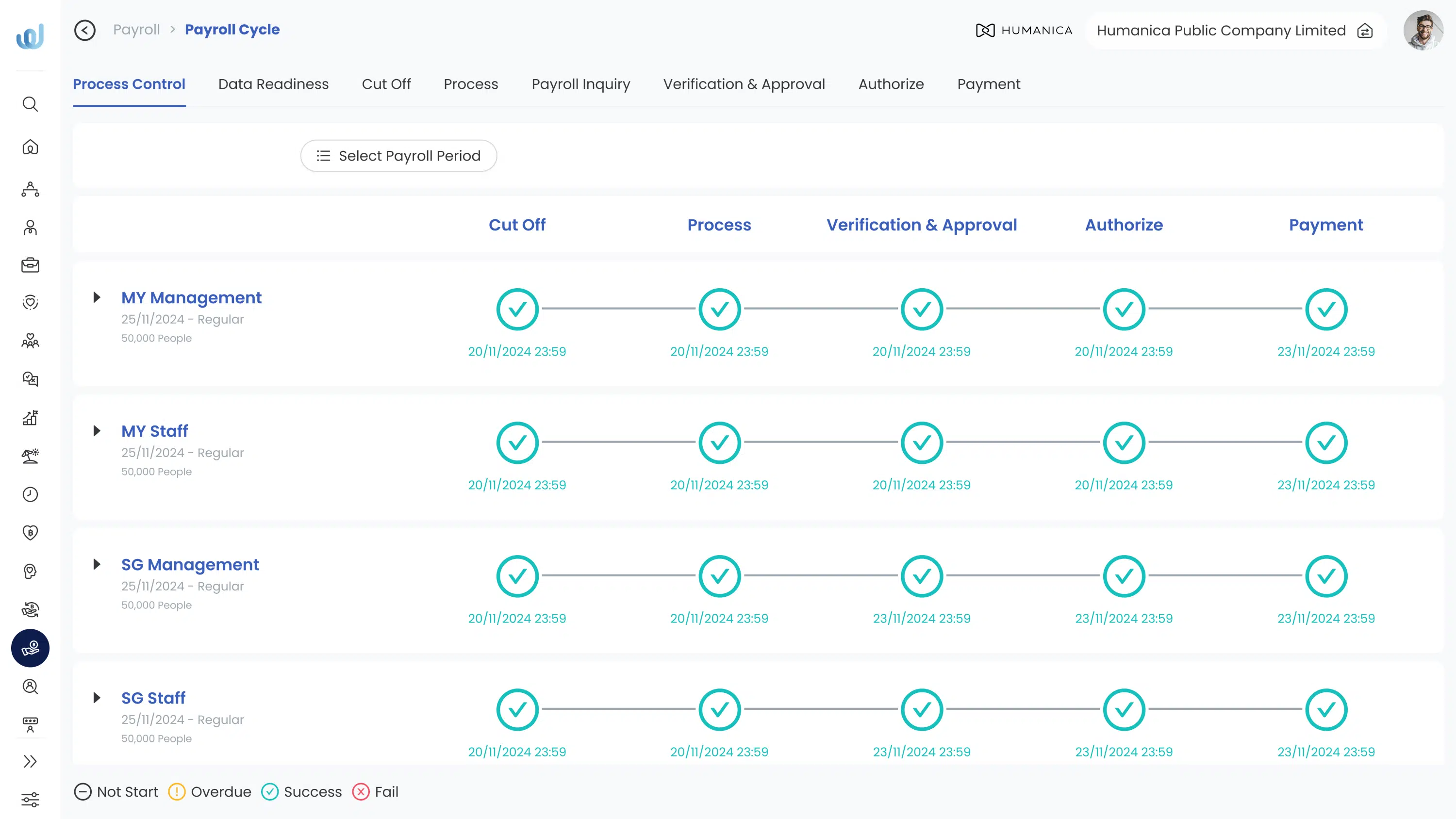 PAYROLL MANAGEMENT Software | Workplaze Payroll | Humanica