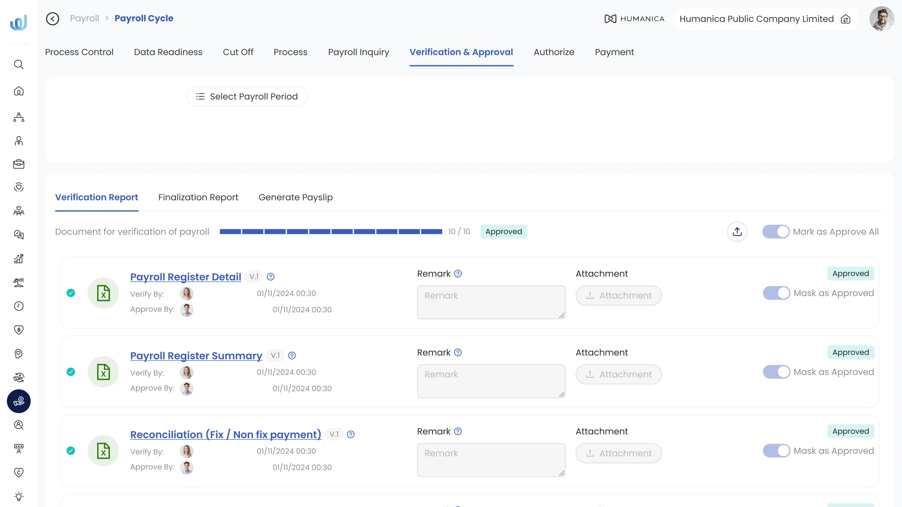 PAYROLL MANAGEMENT Software | Workplaze Payroll | Humanica