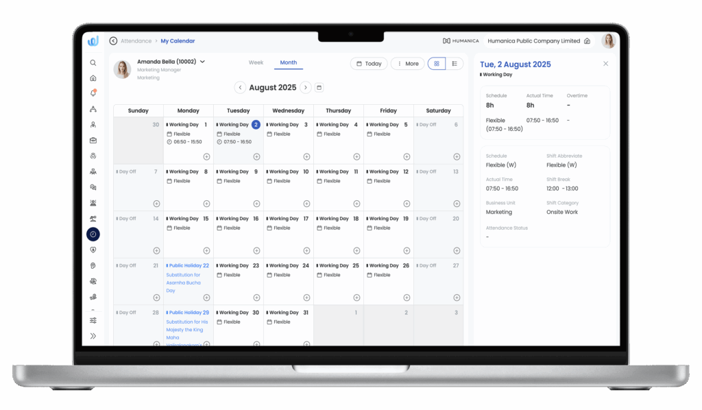 Shift Scheduling - Humanica